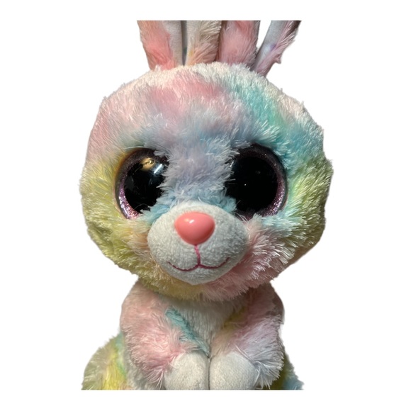 Ty | Toys | Ty Beanie Boos Bubby Rabbit Pastel Big Eye Tyedye 2 Bunny ...
